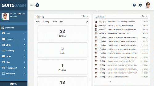 Messaging-Overview-GIF-500 :: SuiteDash :: White Label Client Portal Software, CRM, File Sharing ...
