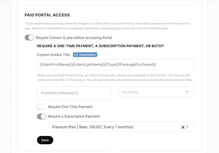 Client Portal Software : SuiteDash