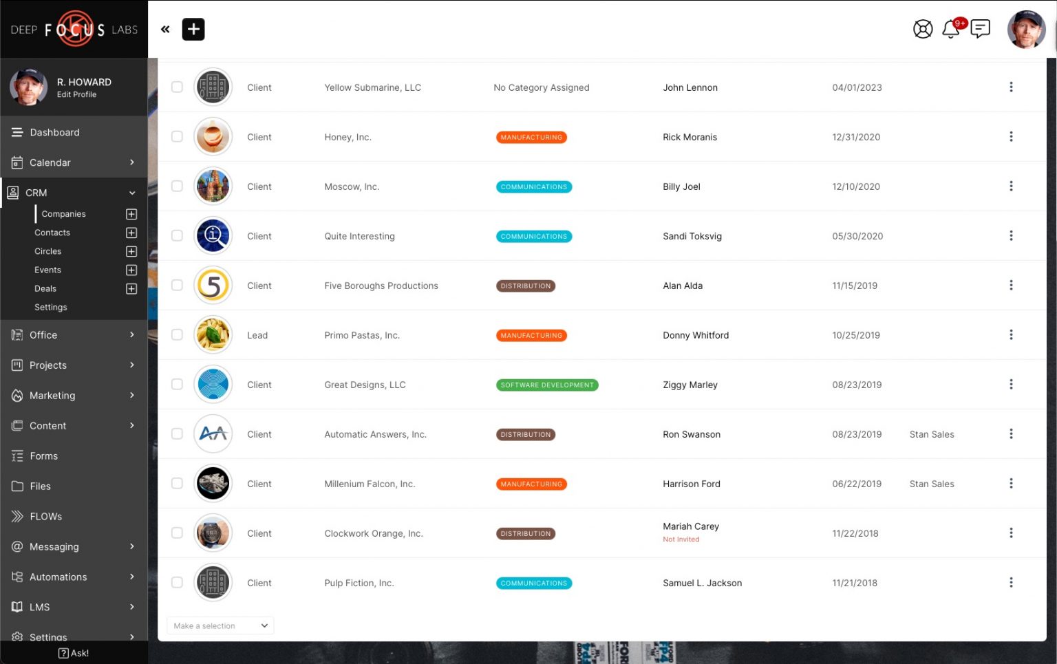 Top 5 Best Client Management Software :: SuiteDash :: White Label ...
