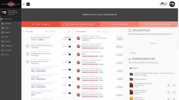 Client Portal Software : SuiteDash